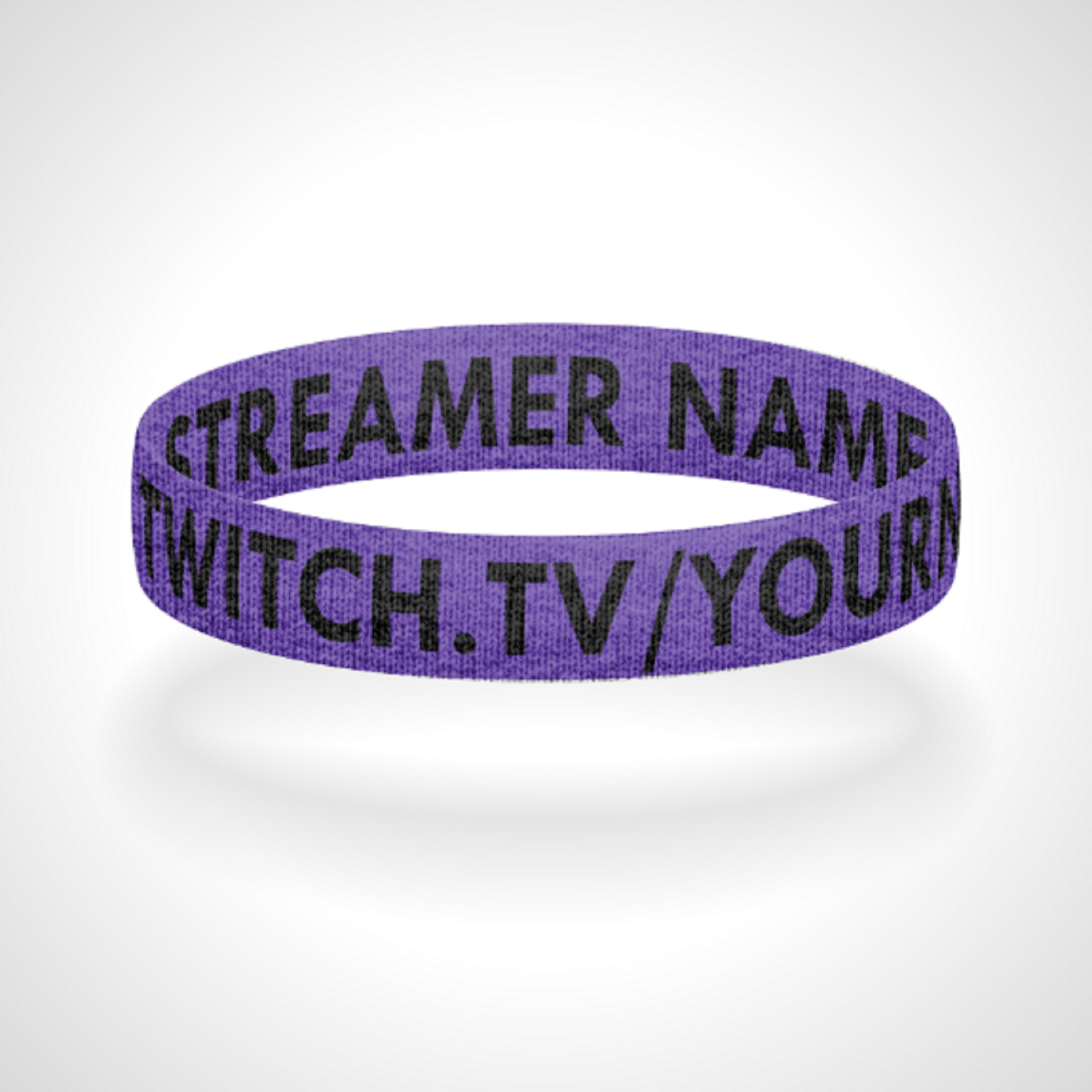 Twitch Facebook Mixer Streamer Reversible Bracelet Fully Custom Gaming ...