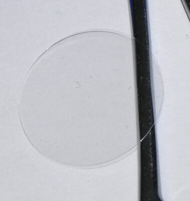 Round Microscope Slides Glass Coverslip Circular Cover Slip Dia 16 mm ...