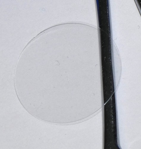 Round Microscope Slides Glass Coverslip Circular Cover Slip Dia 16 mm ...