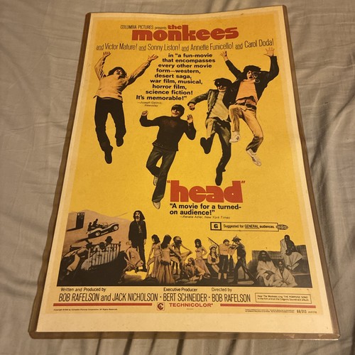 The Monkees Columbia Pictures Presents The Monkees Movie Sign Sealed | eBay