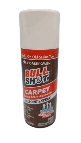 Horsepower Bull Shot Carpet & Upholstery Spot & Stain Remover, AS-SEEN ...