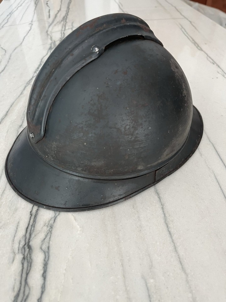Chasseurs Hunters Rare WW1 French Army M15 Adrian Helmet Original No ...