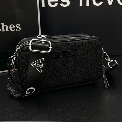 New Guess Women's One Shoulder Crossbody Bag - Small Square Solid ...