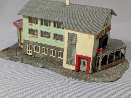 N Scale Unbranded Vintage HOTEL ~ CAFE building | eBay