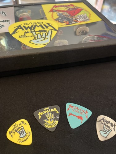 Metallica “Rare” Guitar Pick AWMH 12/13/24 All Within My Hands (SET OF ...