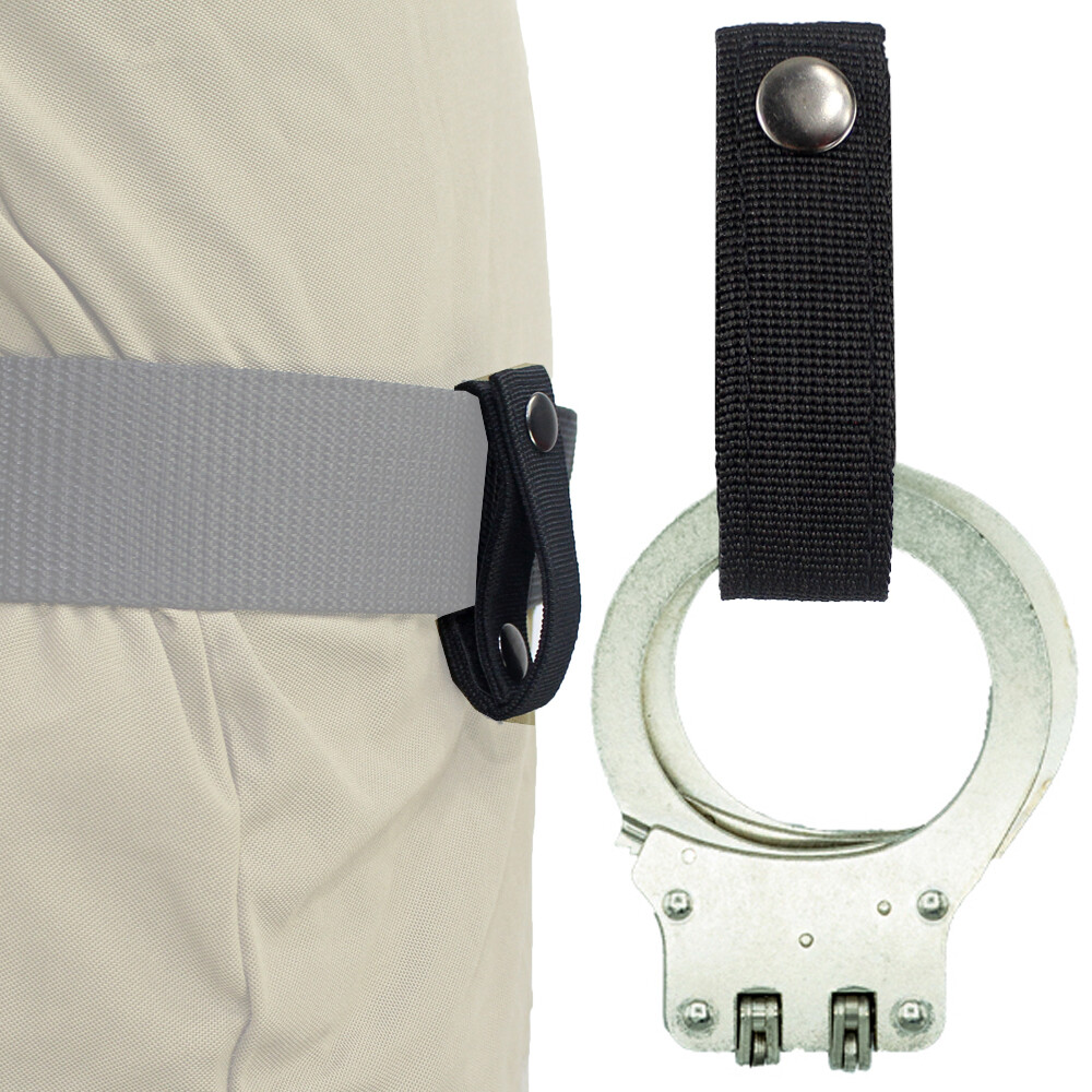 Tactica Handcuff Strap Holder Case Duty Belt Fits 2.25" with Safety ...