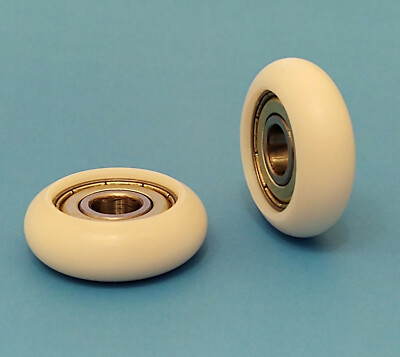 Rowing machine seat wheel. Nylon roller & bearing 8x30x10mm. SALE ...