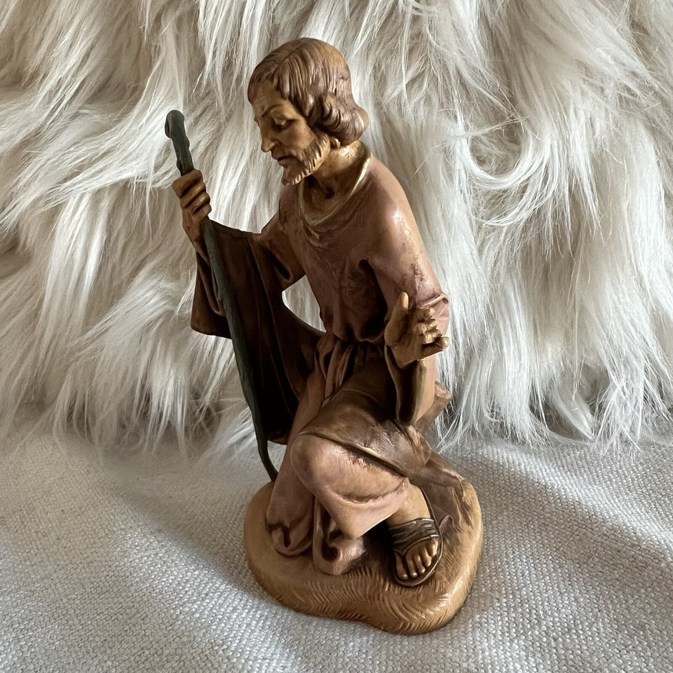 Vintage 1983 Fontanini Collectible Creche Nativity Holy Family Joseph ...