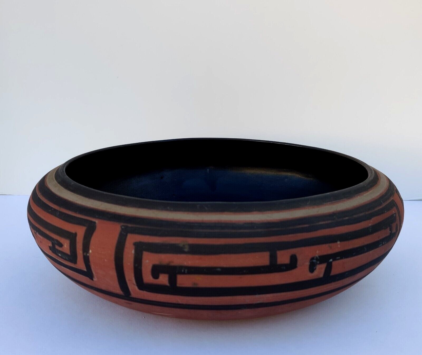 1910 ARTS & CRAFTS Four Mile Ruin Arizona INDIAN WARE BOWL by CLIFTON ...