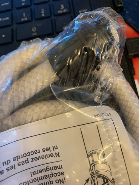 Delta Faucet RP37034BL Victorian Quick-connect Vegetable Spray Hose for ...