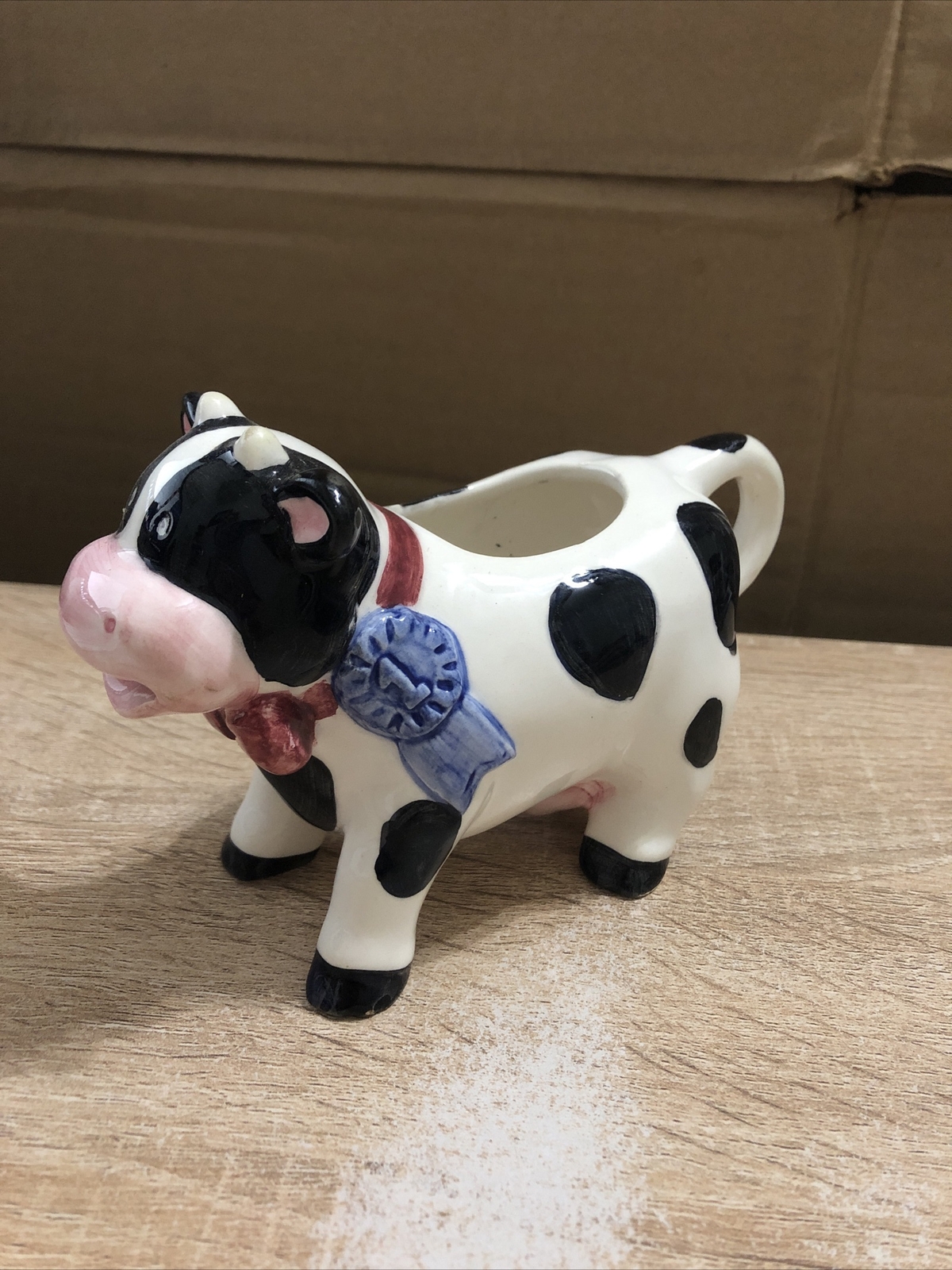 Blue Ribbon Cow Creamer | eBay