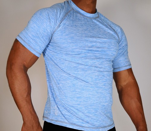 MEN'S SHORT SLEEVE POWDER BLUE SHIRT Size MEDIUM | eBay