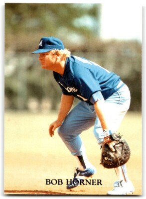 1987 Action SuperStars Baseball Card Bob Horner C Atlanta Braves #3 | eBay