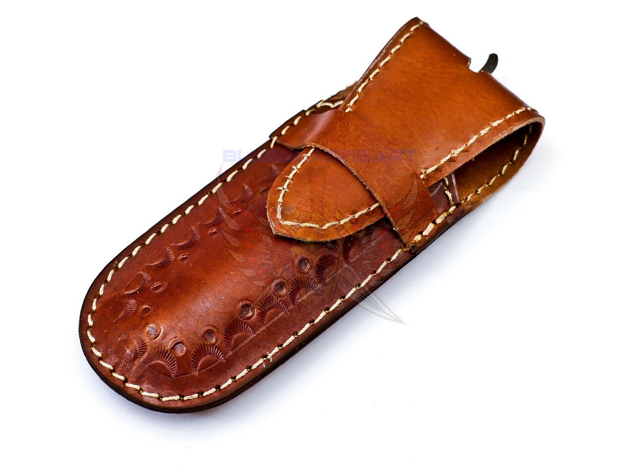 9.0" Handmade Damascus Folding Pocket Custom hand made Blade Straight ...