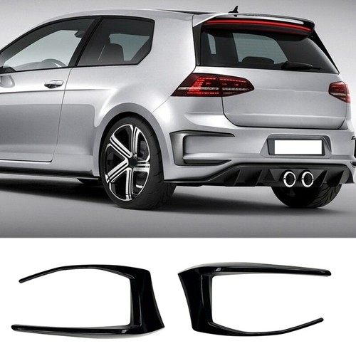 For - 7 MK7 GTD 2012-2015 Rear Bumper Splitter Canard Fog Lamp Light ...