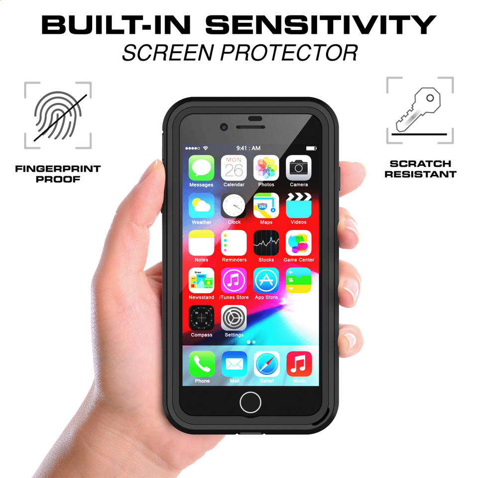 For Apple iPhone 7 / 8 Plus Case Cover Shockproof Waterproof w/ Screen ...