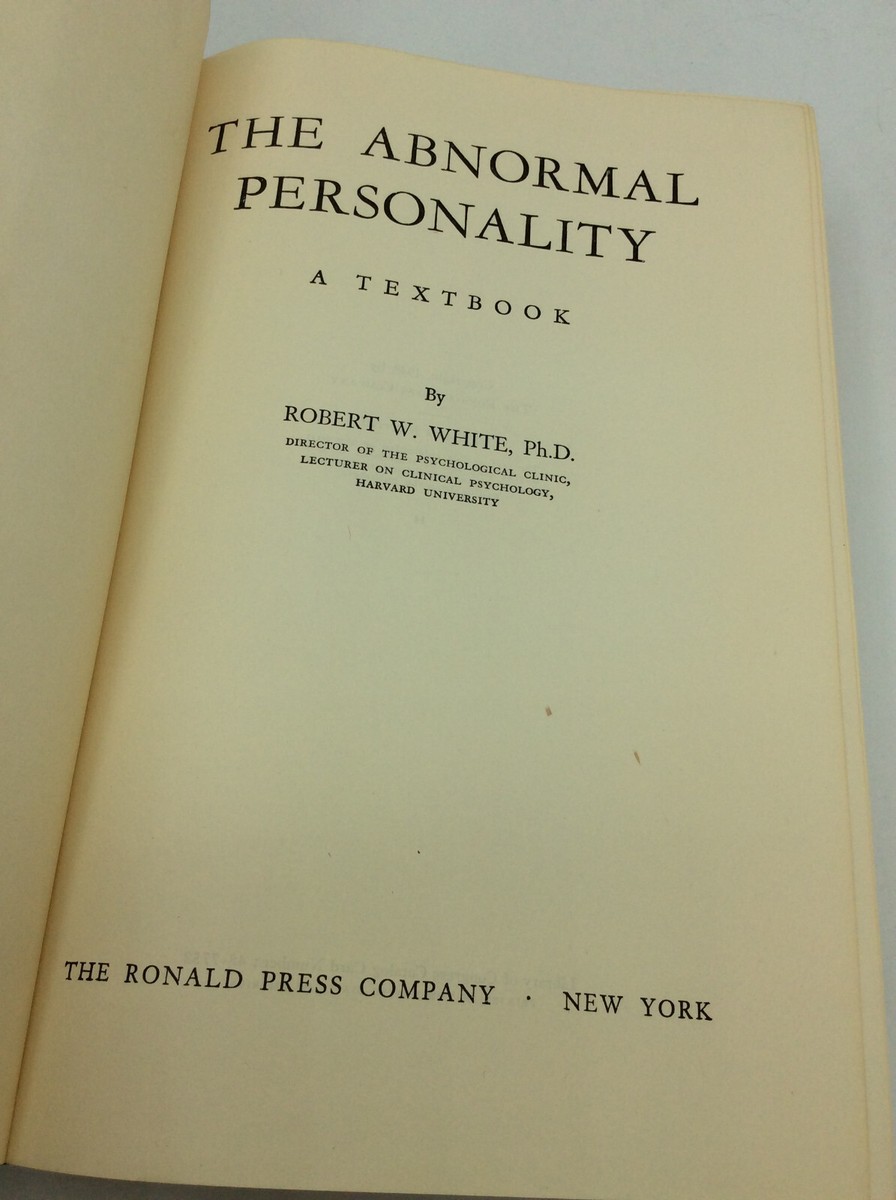 Personality Psychology Textbook