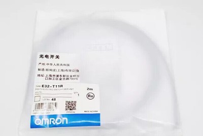New OMRON Fiber Optic Sensor Photoelectric Switch Unit E32-T11R | eBay