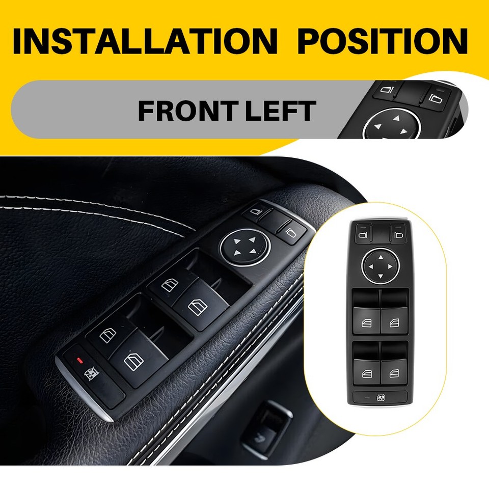 Driver Master Power Window Switch For Mercedes-Benz A-CLASS (W176) 2012 ...