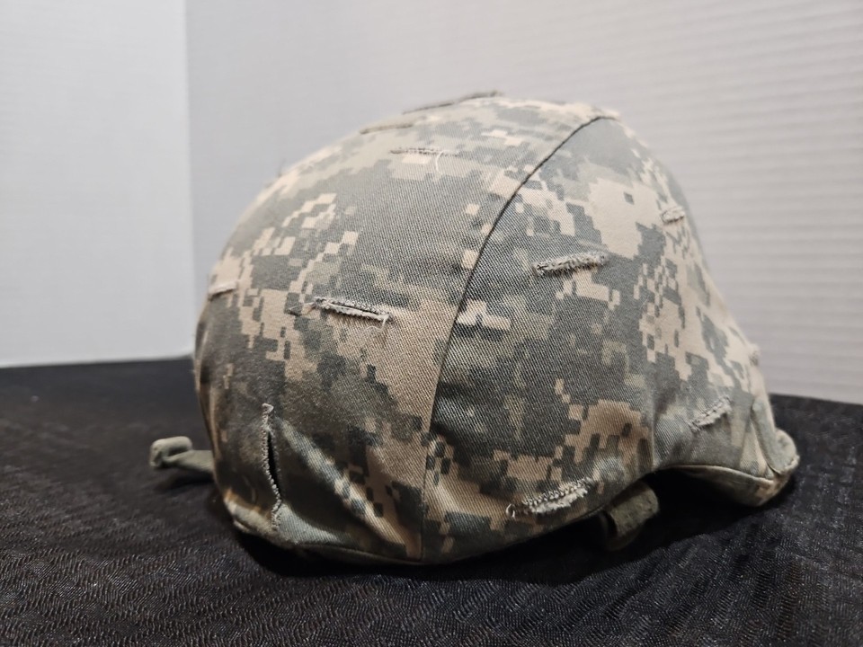 MSA ADVANCED COMBAT HELMET ARMY MADE WITH KEVLAR W911QY–05–D-0002 SMALL ...