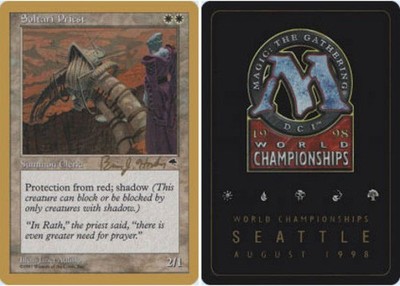 4x Soltari Priest - Brian Hacker - 1998 NM-Mint, English World ...
