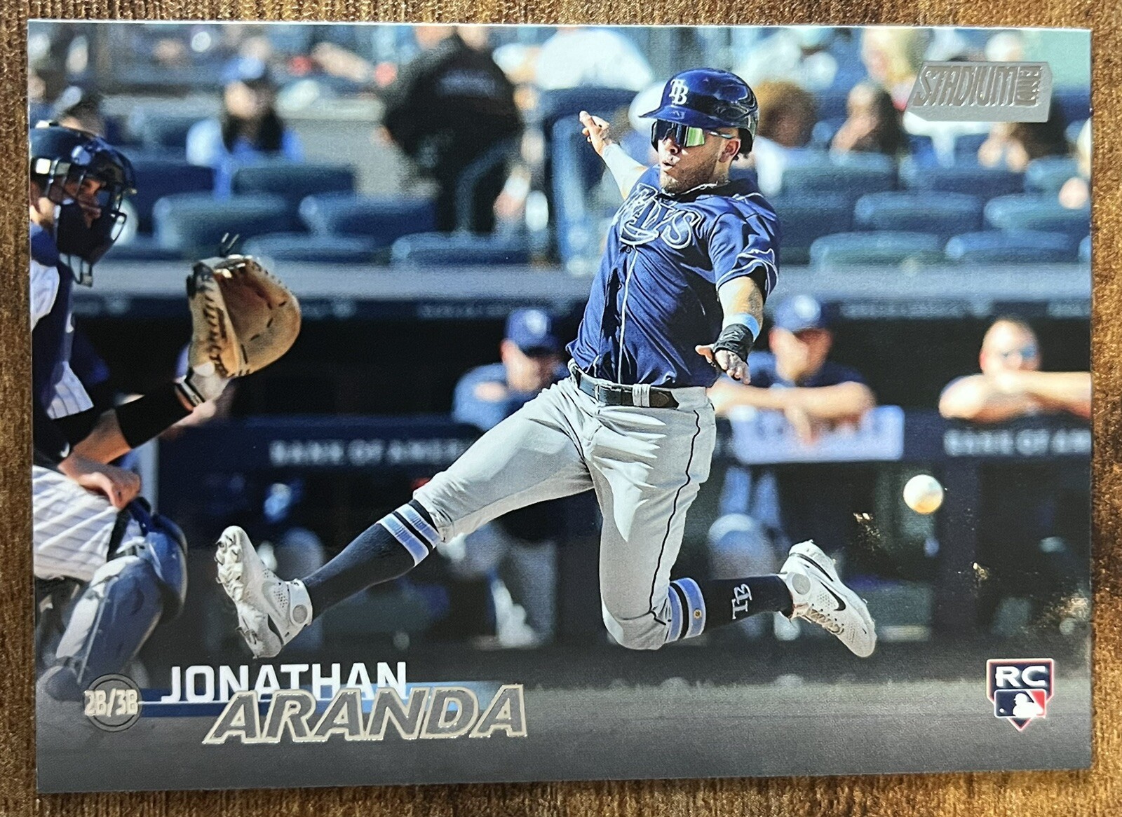 Jonathan Aranda 2023 Topps Stadium Club Rookie RC #196 Tampa Bay Rays | eBay