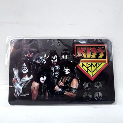 Kiss Army Fan Club 2014 Membership Card Blank in plastic NEW | eBay