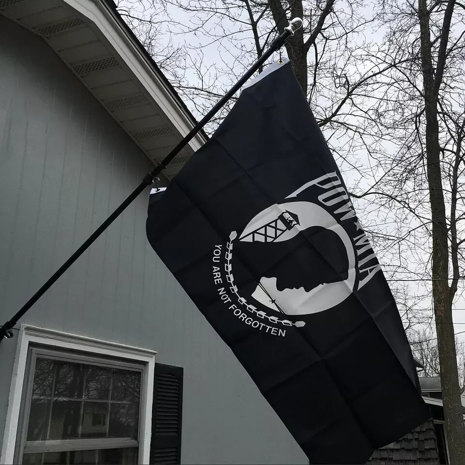 Pow Flags 3x5 Outdoor - Mia Pow Flag Double Sided 3 Ply Heavy Duty | eBay