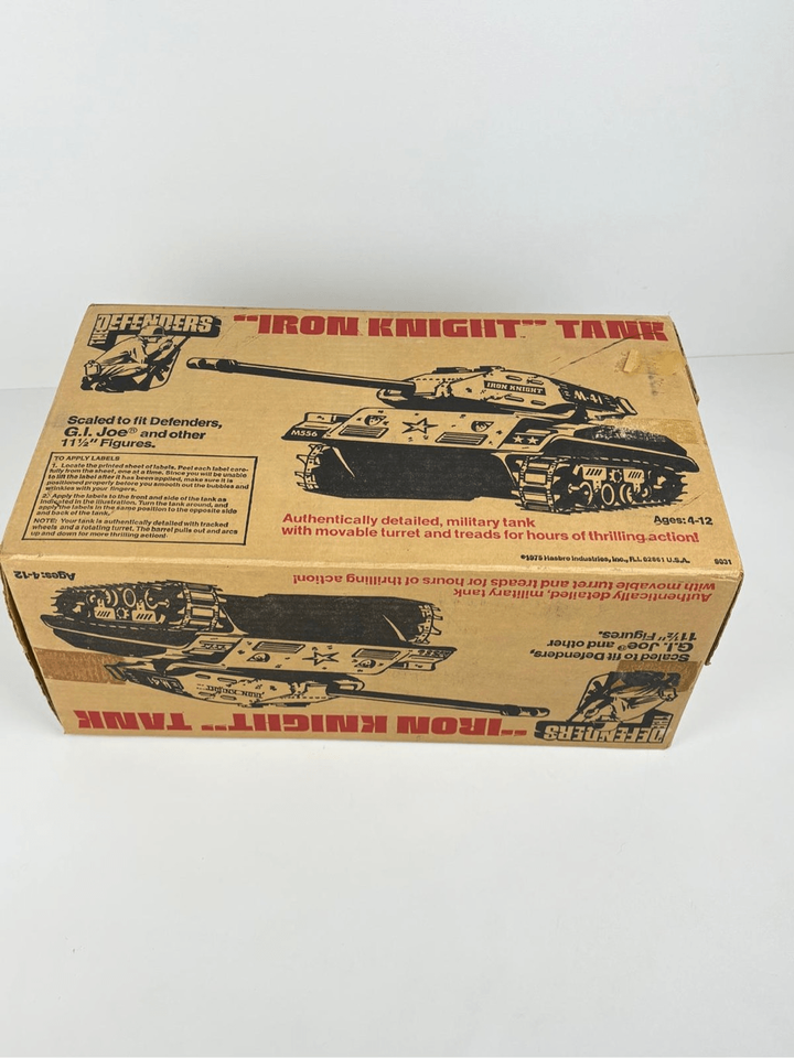 Vintage 1975 Hasbro GI Joe M-41 Iron Knight Tank with Original Box | eBay