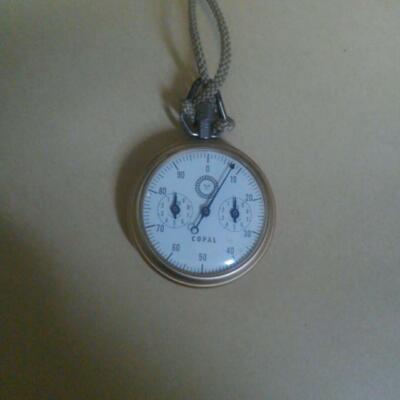 Copal Pocket watch PEDOMETER Retro CPL Nostalgic Tested Working with ...