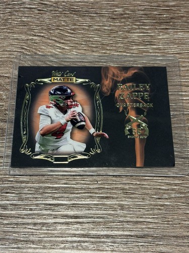 Bailey Zappe Wild Card Matte Smoking Guns | eBay