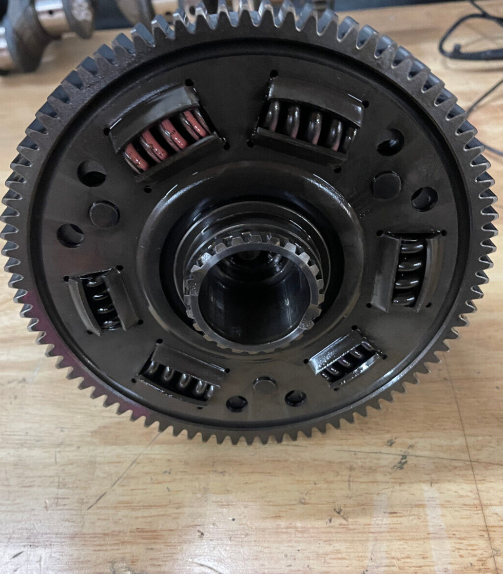 99-07 SUZUKI HAYABUSA GSX1300R ENGINE 05 04 clutch basket hub plates 03 ...