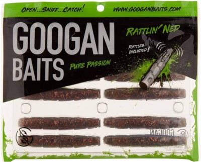 Googan Baits RATTLIN' NED Rig Worm - Choose Color | eBay