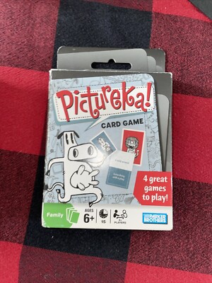 PICTUREKA Family Card Game 4 Great Games to Play By: Hasbro | eBay