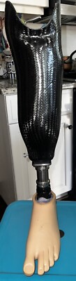 Ottobock Titan 4R77 Carbon Below Knee Prosthetic Left Leg Split Toe ...