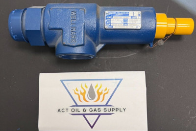 Pressure Switches & Valves - Wellmark Safety Relief Valve Model