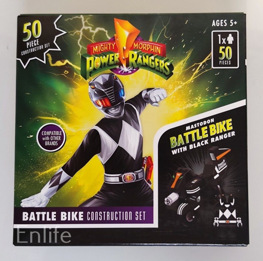 Power Rangers Battle Bike Rangers Construction Set Hasbro | eBay UK
