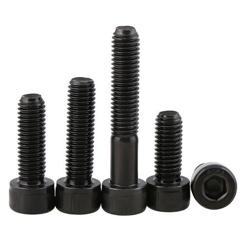 M2.5x3-50mm Socket Head Cap Screws 12.9 Grade High Tensile Hex Allen ...