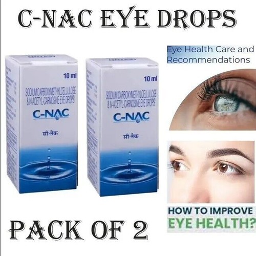 Lubrinac Official Eye Drops for Cataract Carnosine NAC Glaucoma Bright ...