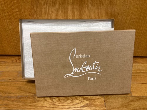 Christian Louboutin Empty Gift Storage Shoe Box with Tissue 12.25 x 8. ...