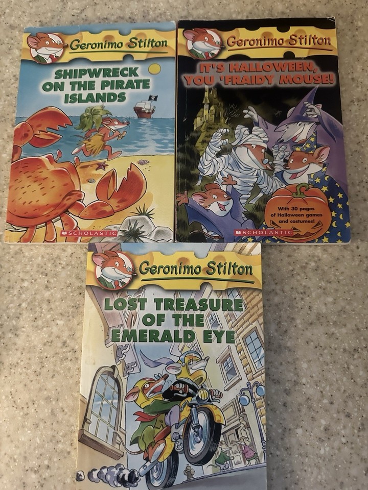 Geronimo & Thea Stilton Mixed Lot of 23 Children Books Scholastic ...