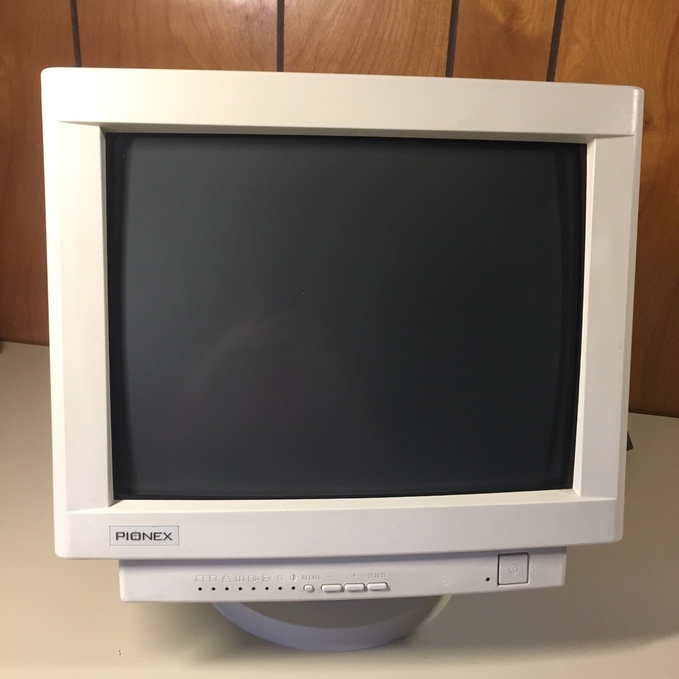 Vintage PIONEX P50S Computer Monitor | eBay