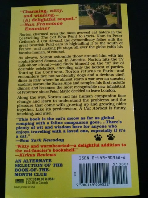 Norton the Cat Ser.: A Cat Abroad : The Further Adventures of Norton ...