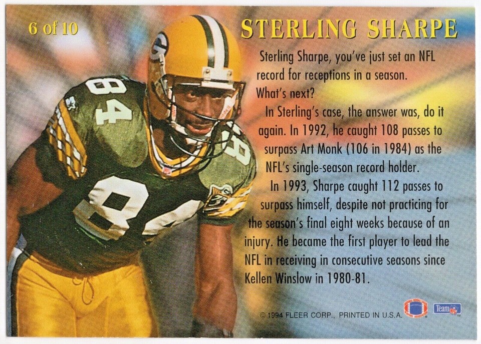 002 Single Insert SP Parallel Special Set & Serial Numbered NFL Trading ...