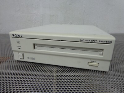 Sony RMO-S561 External MO Disk Drive Unit SCSI 9.1Gb | eBay