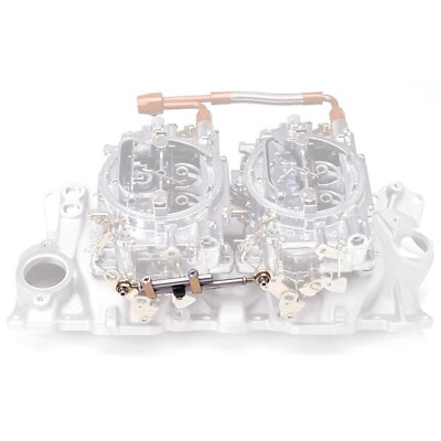 Edelbrock Carburetor Accelerator Dual-Quad Progressive Throttle Linkage ...