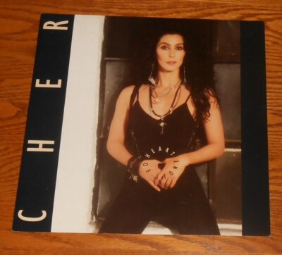 Cher Heart of Stone 1989 Promo Original Poster 2-Sided Flat Square ...