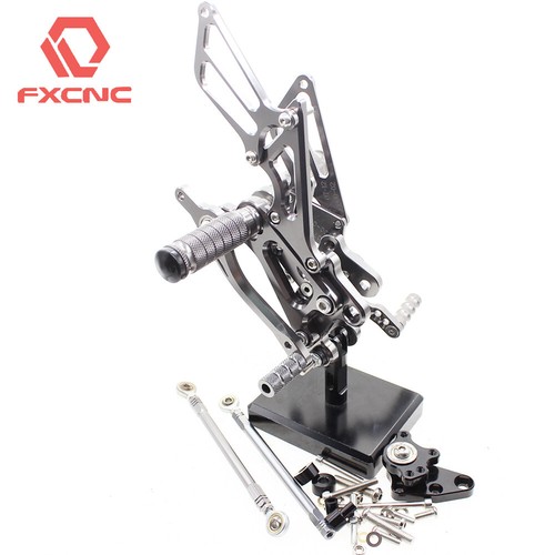 FXCNC Rearset Pegs Gear Brake Shift Pedal Lever Linkage For CBR600RR ...