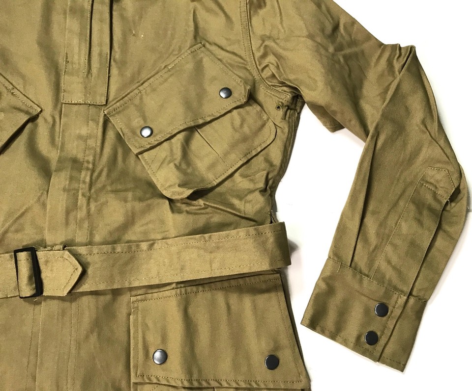 WWII US AIRBORNE PARATROOPER M1942 M42 UNREINFORCED JUMP JACKET-MEDIUM ...