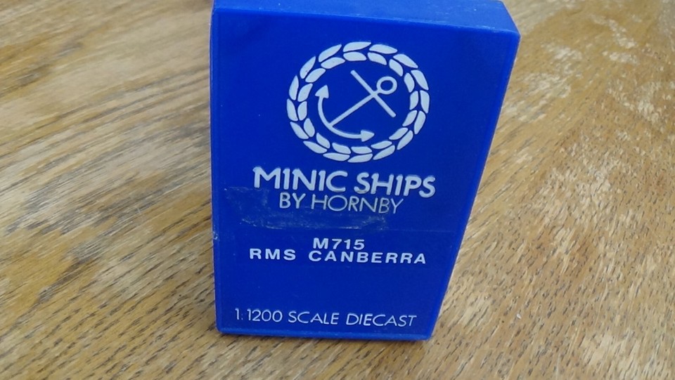 Minic Ships M715 Ocean Liner RMS Canberra 1:1200 Scale Diecast Model | eBay